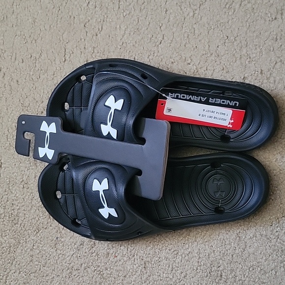 Under Armour | Shoes | Under Armour Mens Lockwr Iv Slides | Poshmark
